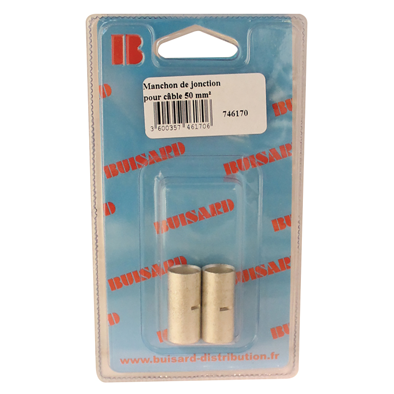 2 MANCHONS DE JONCTION POUR CABLE 50mm2